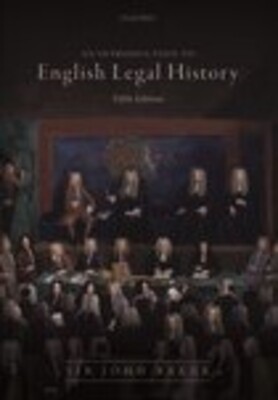 "Introduction to English Legal History, 5th Edition" by John Baker